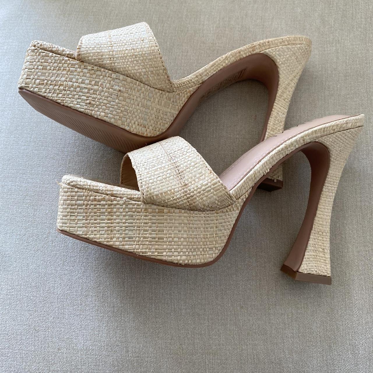 Simmi london- sandal heels- brand new- size UK 3 - Depop