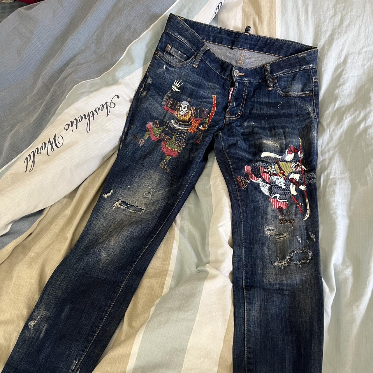 Dsquared women Samurai Runway jeans size fit 27-29... - Depop
