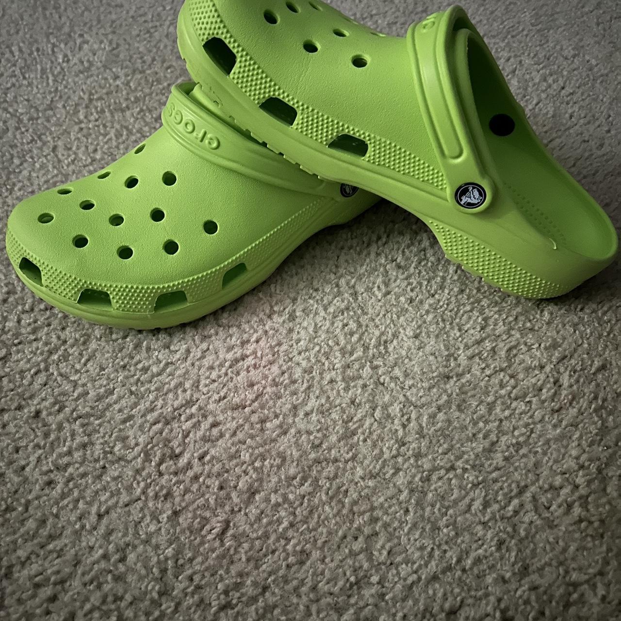 Green Crocs - Depop