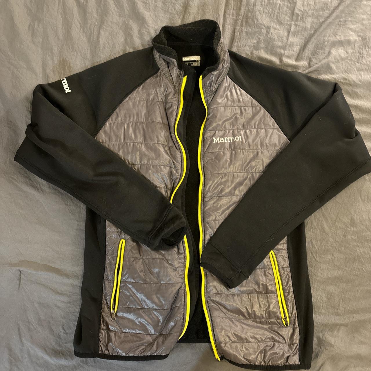 Marmot Half fleece half puffy - Depop