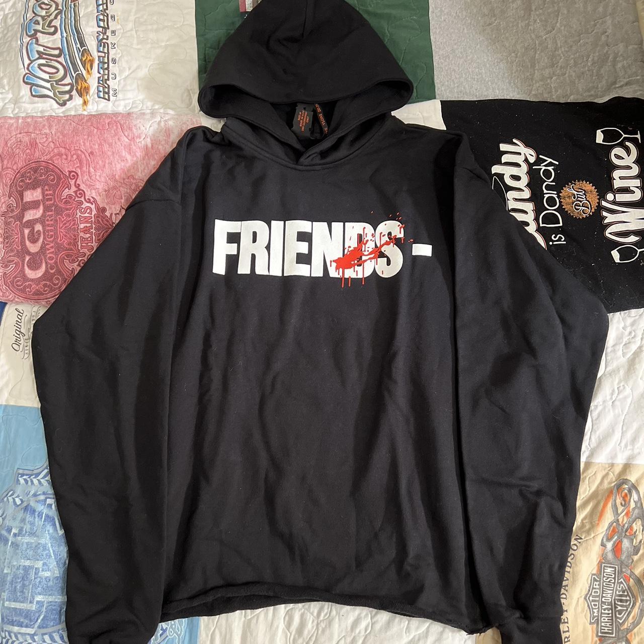 VLONE Friends Horror Hoodie sz Medium like new... - Depop