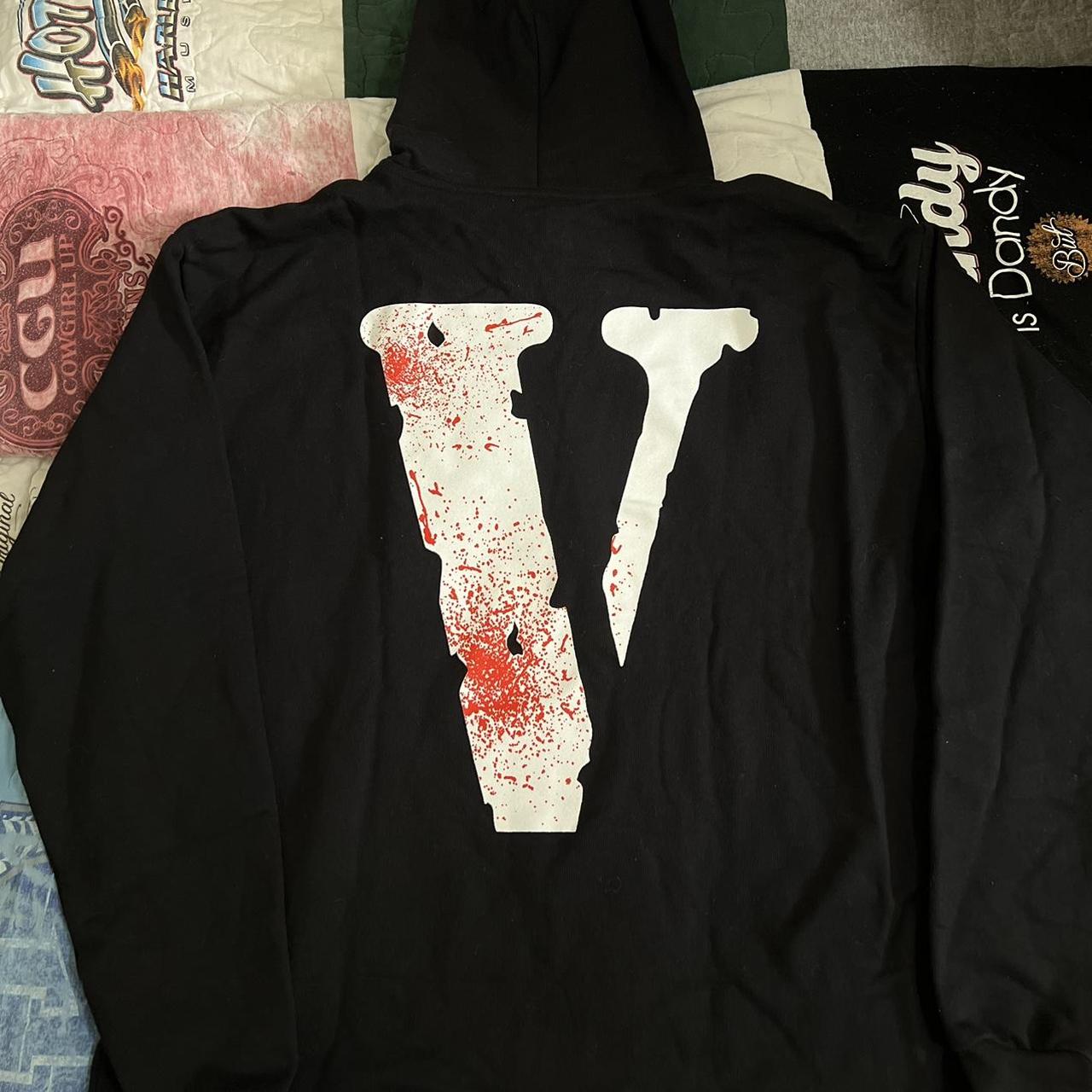 VLONE Friends Horror Hoodie sz Medium like new... - Depop