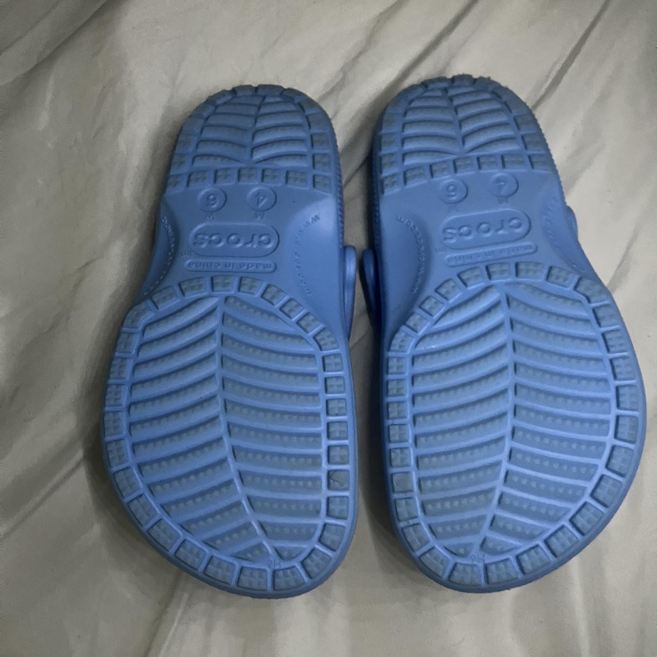 Crocs size 4 in men 6 in women Light blue - Depop