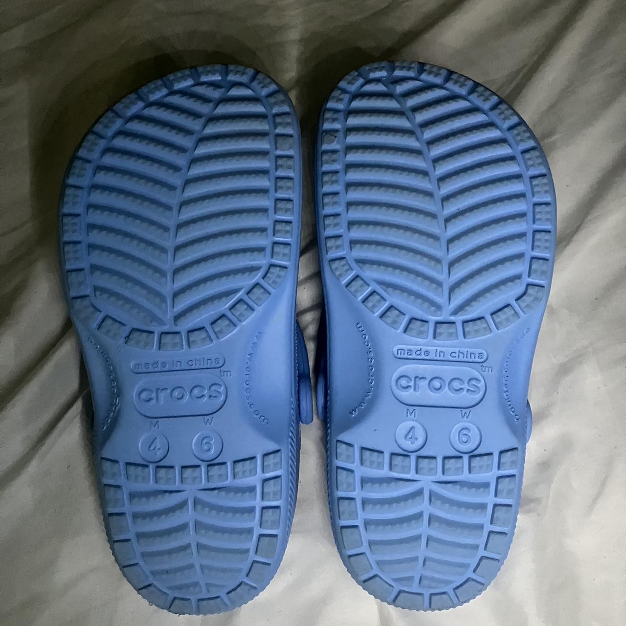 Crocs size 4 in men 6 in women Light blue - Depop