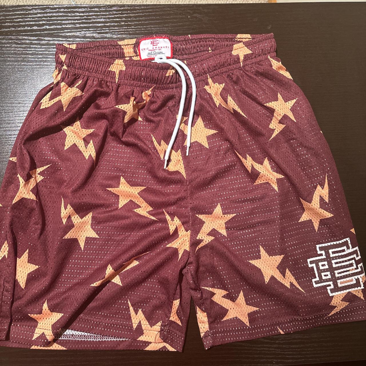 Eric Emanuel x BAPE Miami Basic Short | Depop