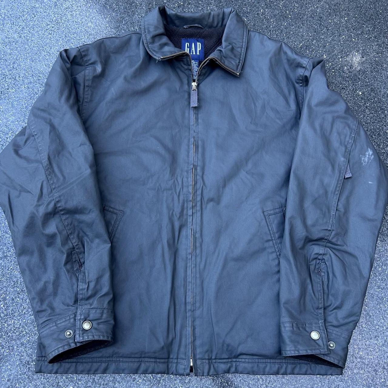 Retro Gap Minimalistic Workwear Jacket Size... - Depop