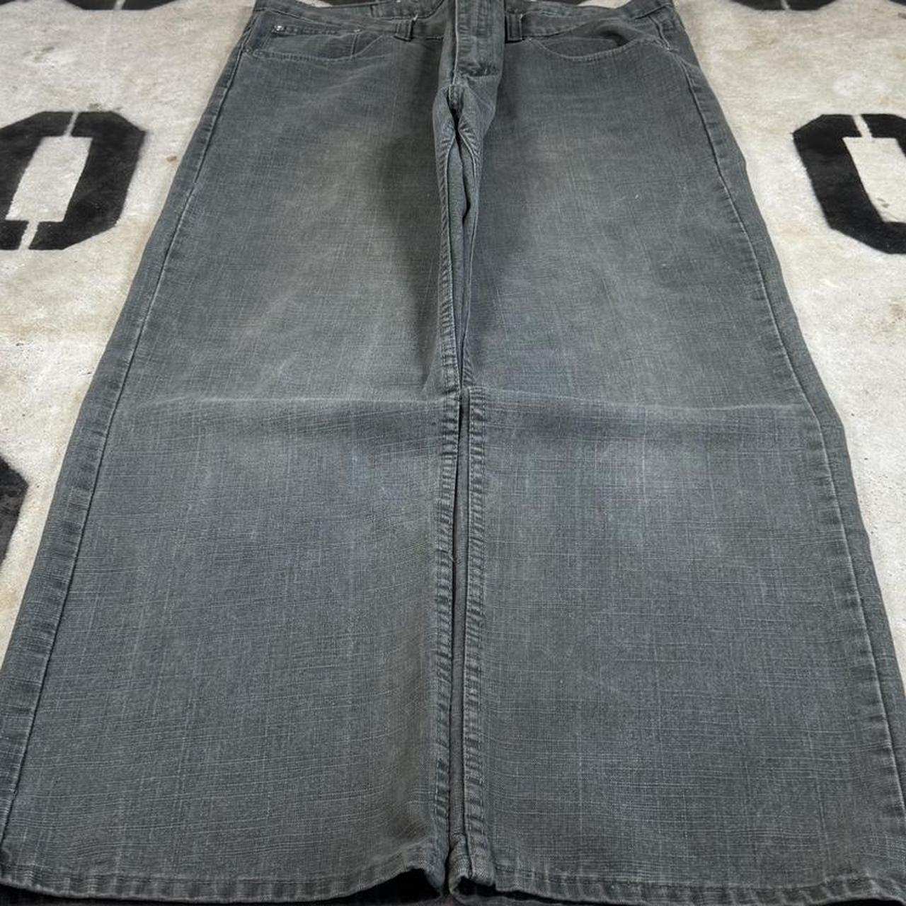 Y2K FADED 2000s BAGGY JEANS 🩶🩶 Measures 44 waist,... - Depop