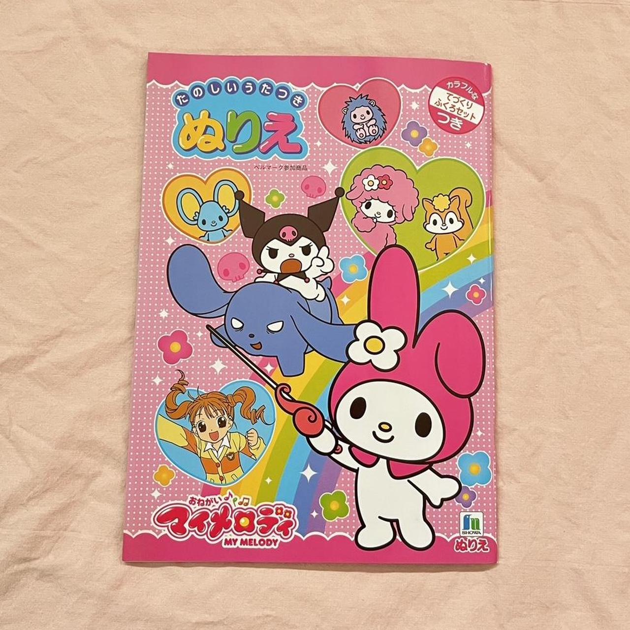 My Melody Coloring and Activity Book Japan... - Depop