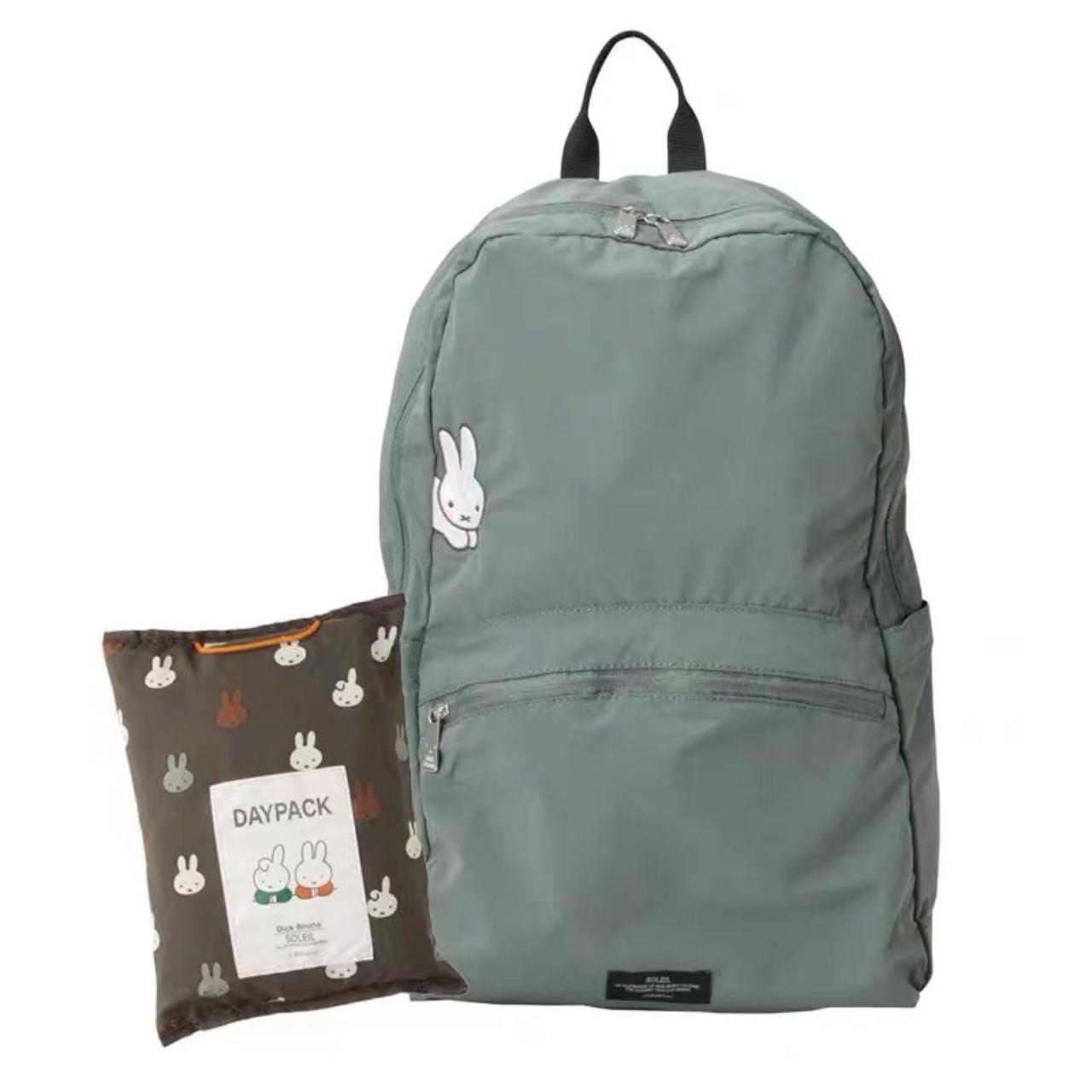 Miffy lightweight foldable backpack Brand new!... - Depop