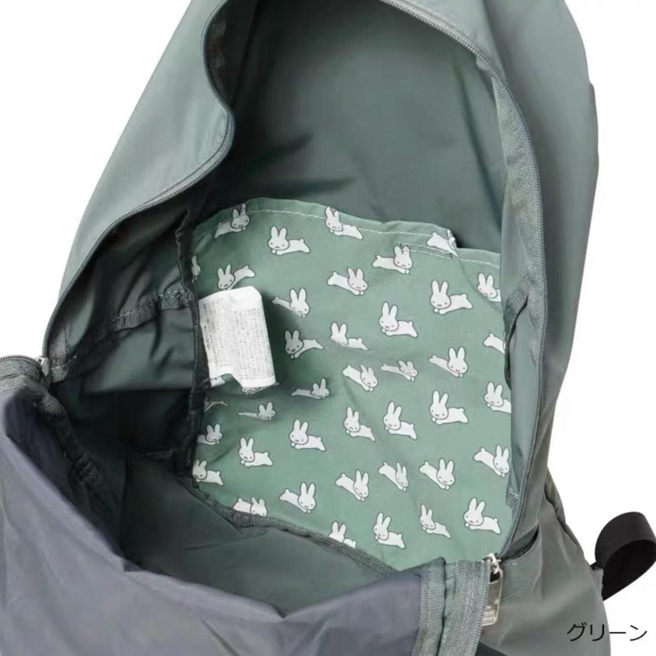 Miffy lightweight foldable backpack Brand new!... - Depop