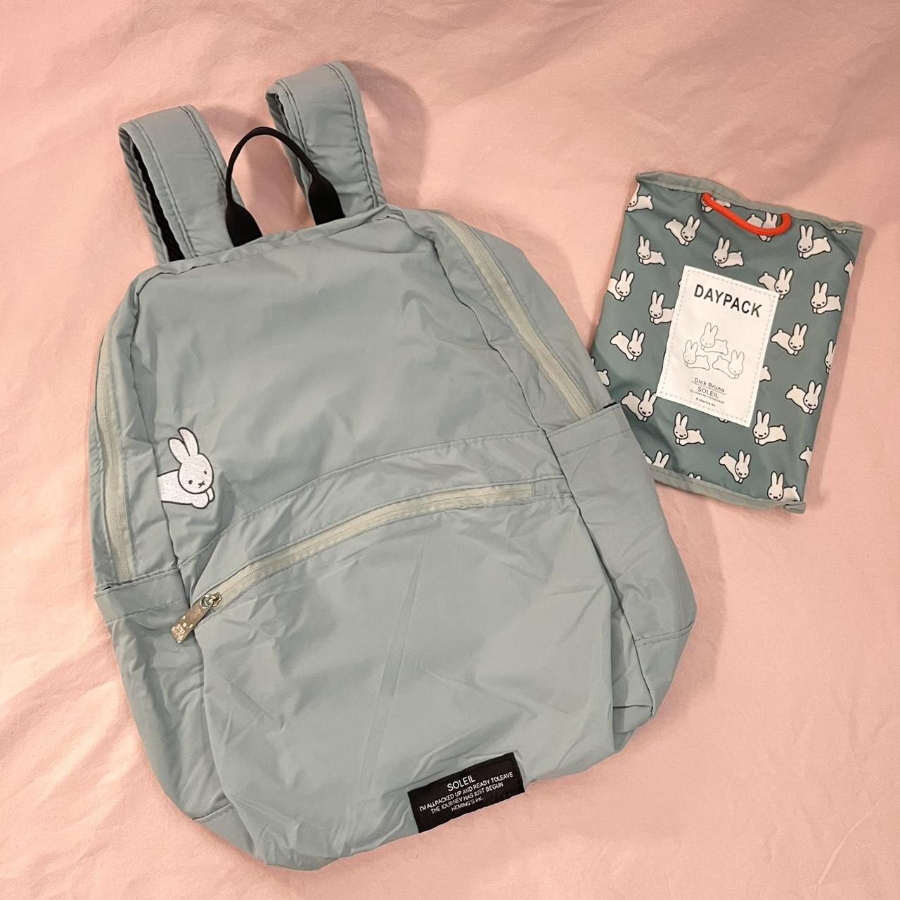 Miffy lightweight foldable backpack Brand new!... - Depop