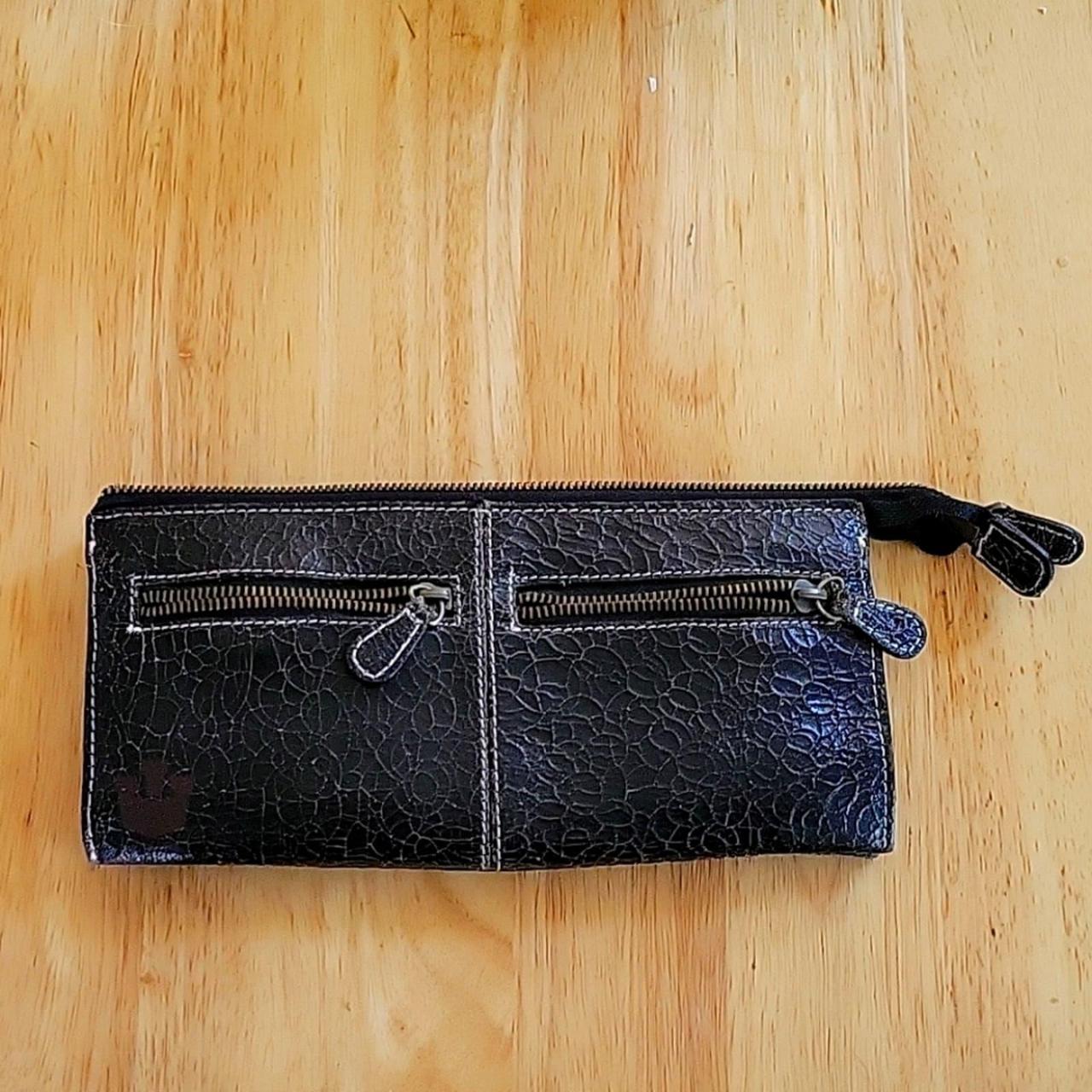 black cracked leather. excellent condition. - Depop