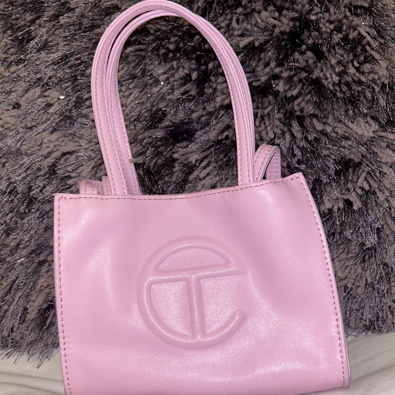 Telfar Women's Pink Bag | Depop