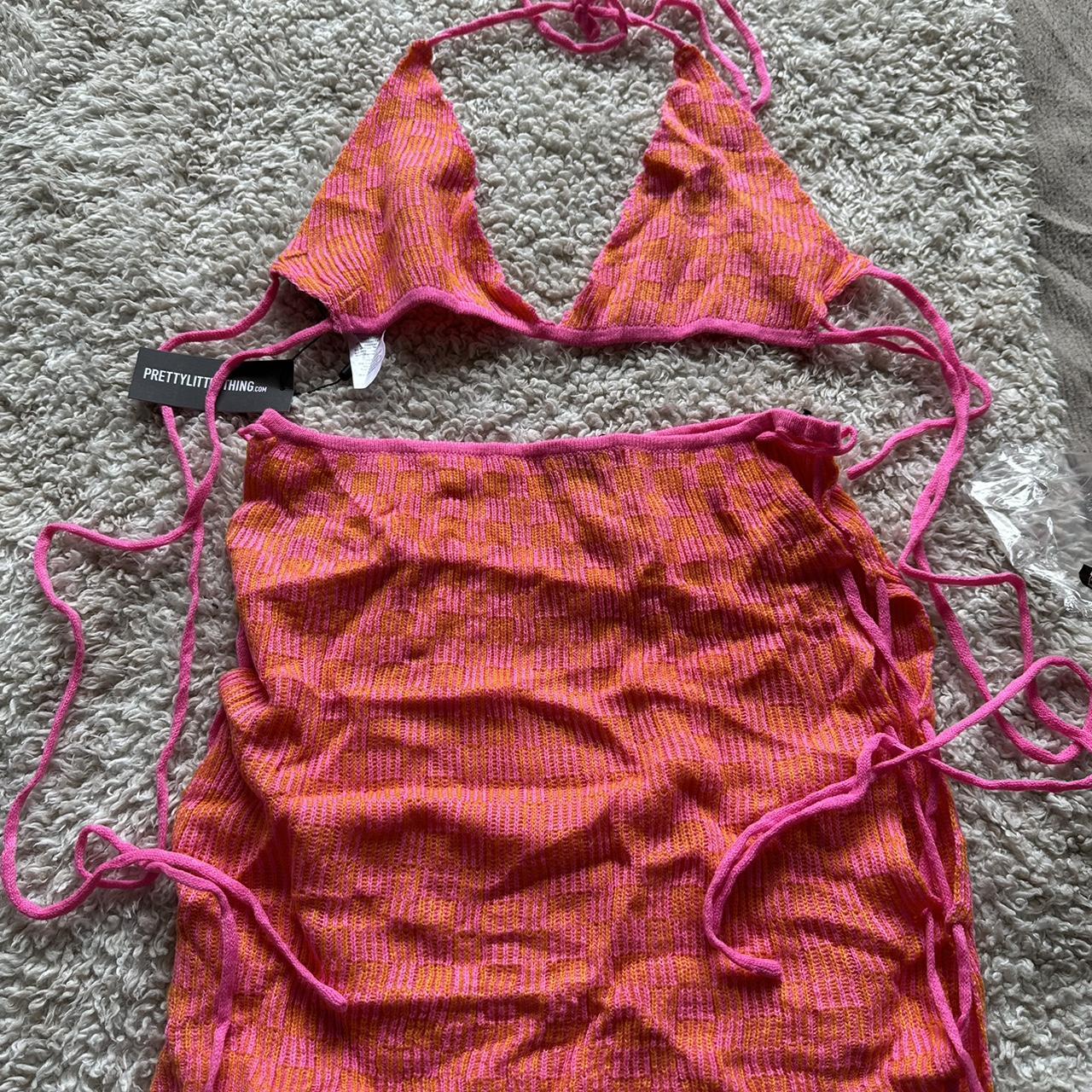 Plt pink and orange co ord Brand new Size S - Depop