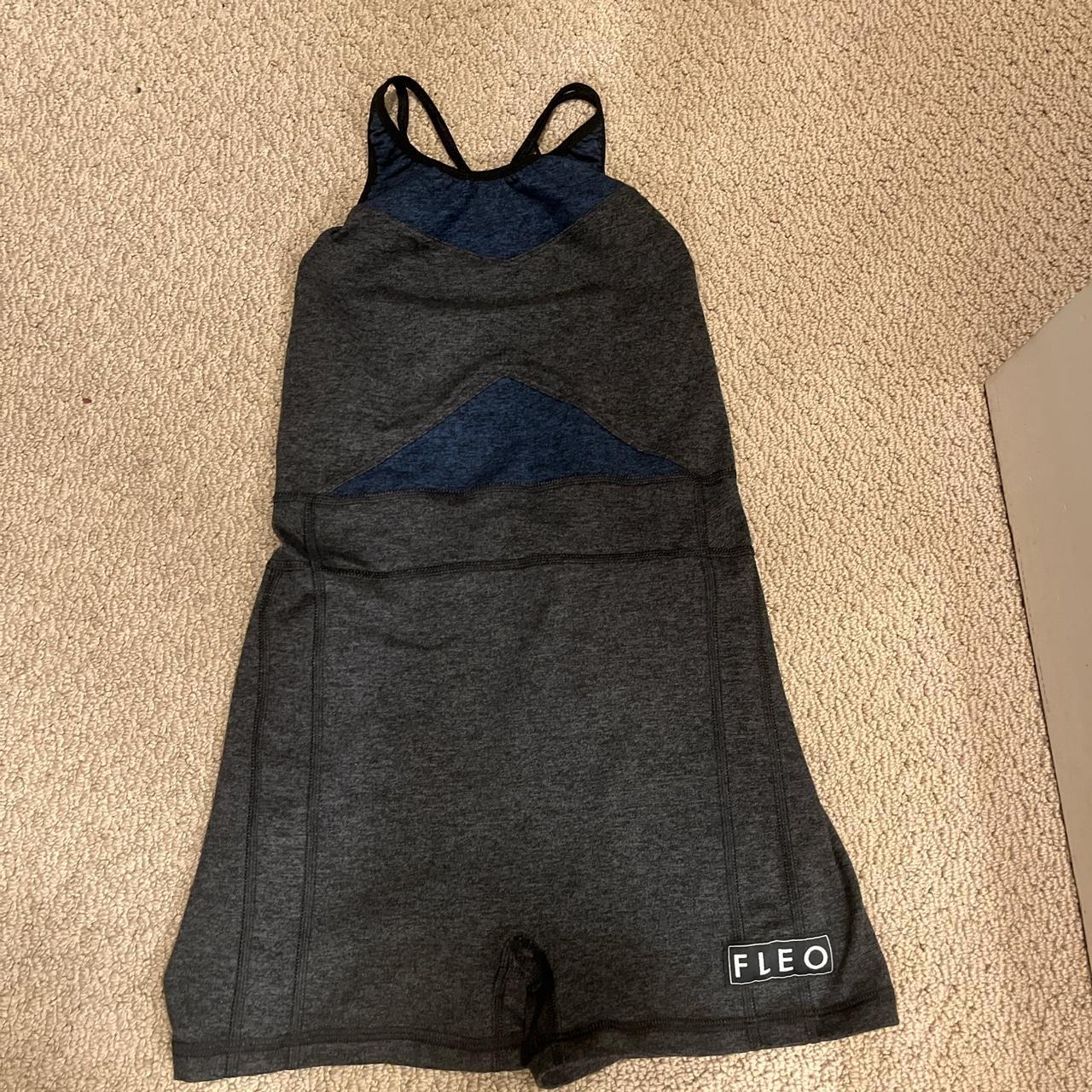 Women’s FLEO Powerlifting singlet. Size SMALL. Worn... | Depop