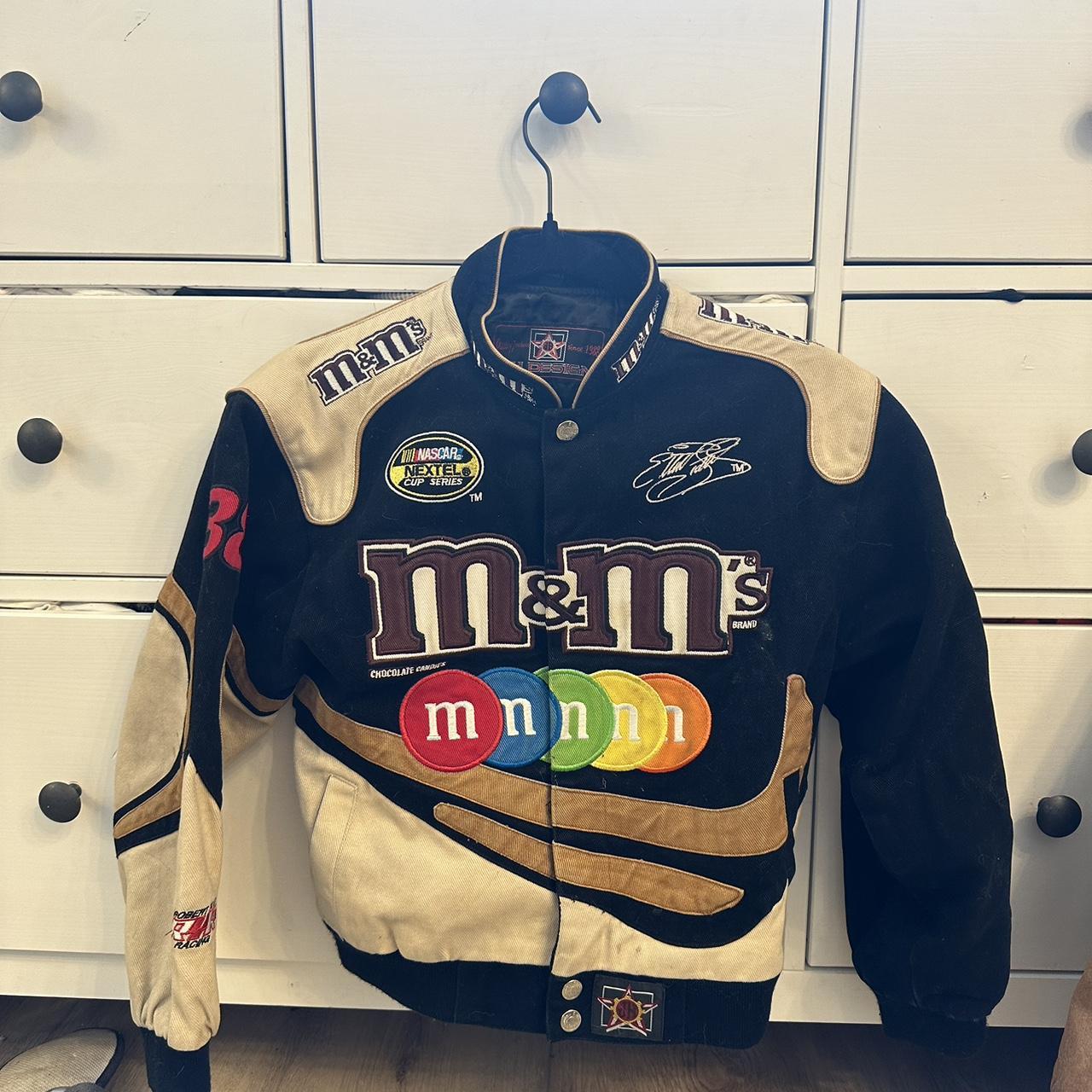 M&m racing jacket #racingjacket #m&m #vintagejacket... - Depop