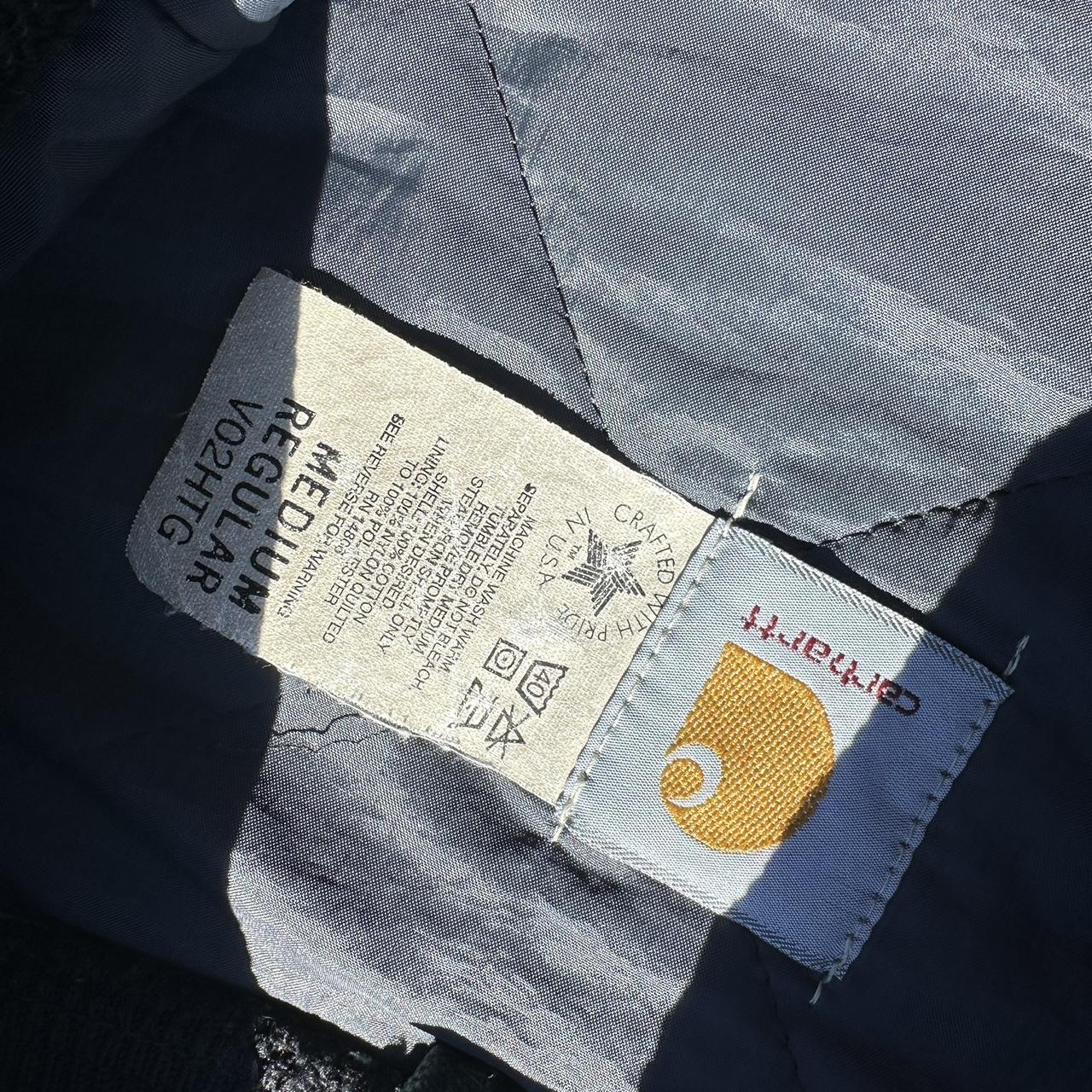 Carhartt VO2 HTG Hunter Green Quilted Nylon-Lined... - Depop