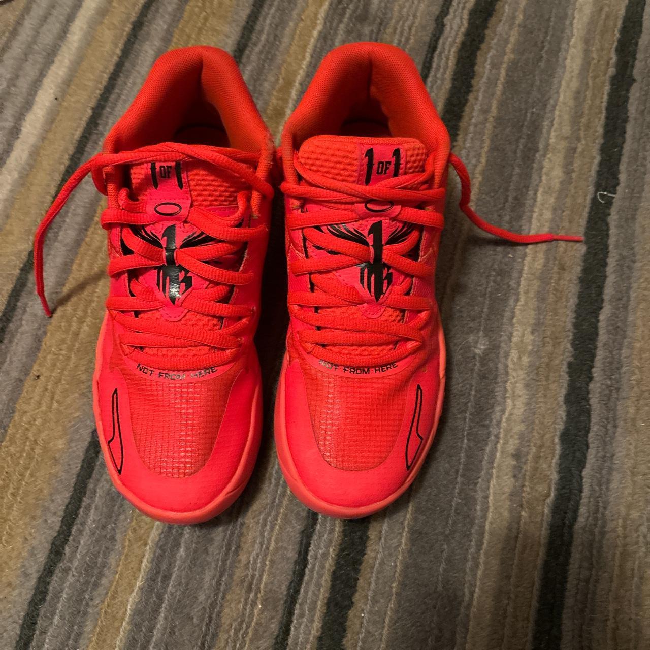 Lamely ball puma 1of1 orange shoes Size 6.5 Never... - Depop