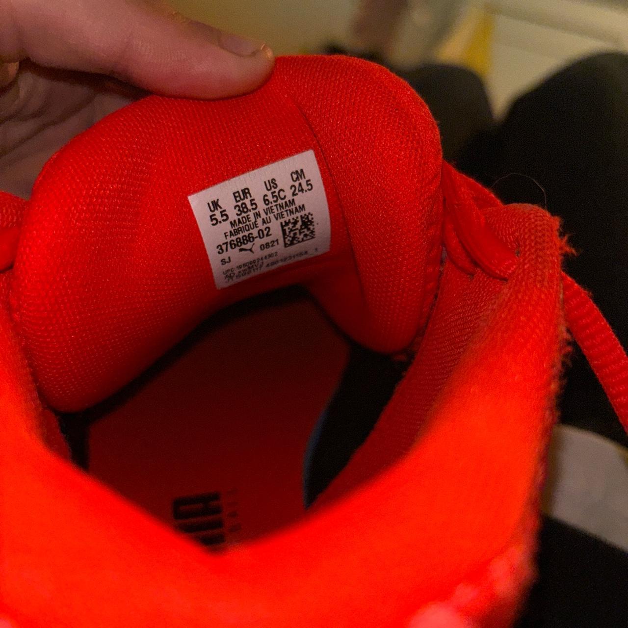 Lamely ball puma 1of1 orange shoes Size 6.5 Never... - Depop