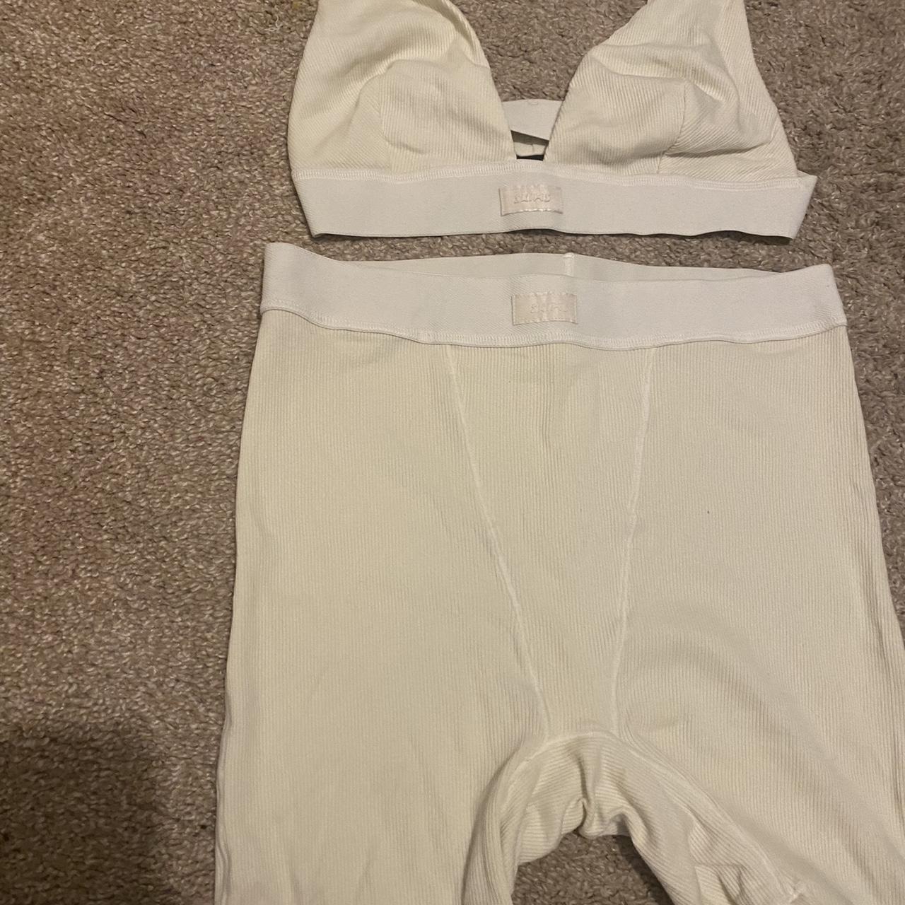 Cream colored Skims set. Never worn and new with... - Depop