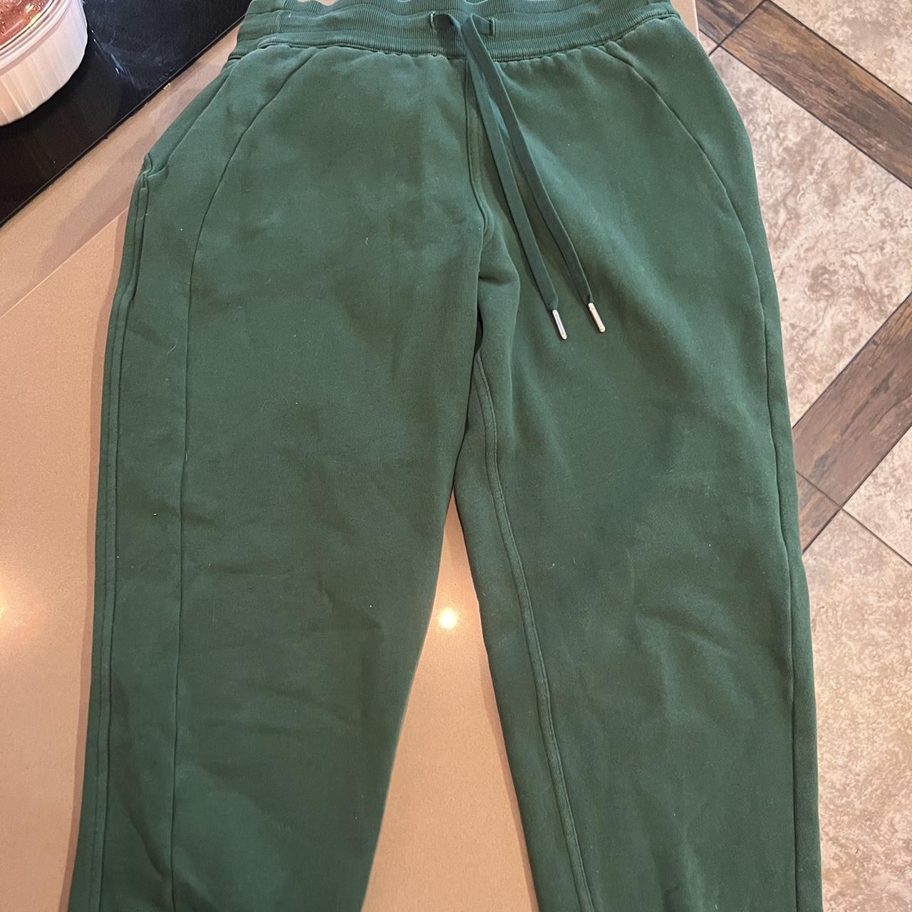 Dark green lululemon scuba sweats - Depop