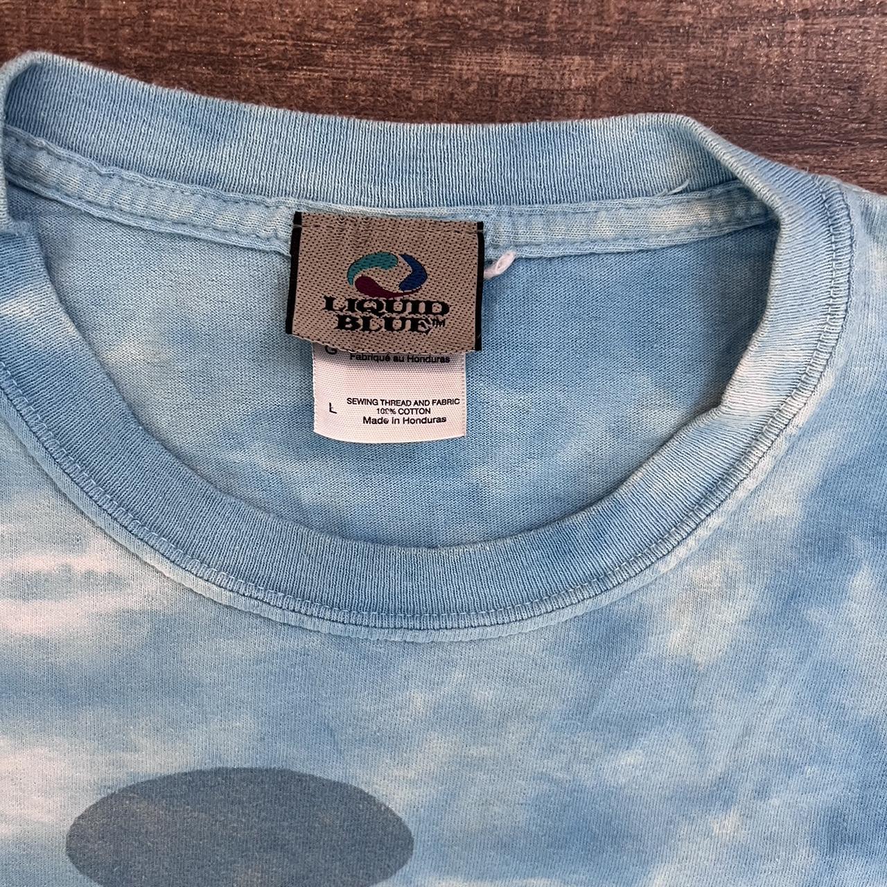 2000s The Beatles Yellow Submarine Liquid Blue... - Depop