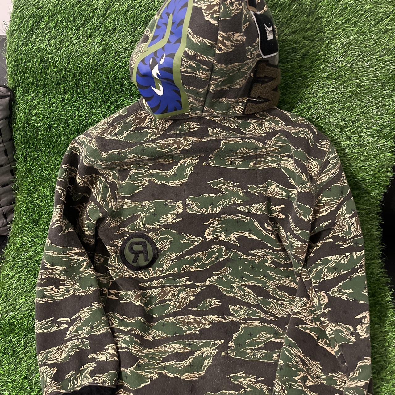 Authentic Bape hoodie. TIGER CAMO BAPE CMSS... - Depop