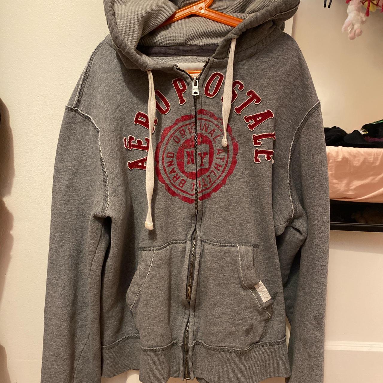 AEROPOSTALE zip up hoodie size medium - Depop