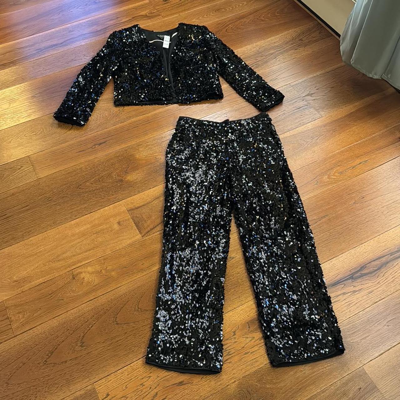 J.Crew Collection Ingrid Sequin Set Size | 0 Brand... - Depop