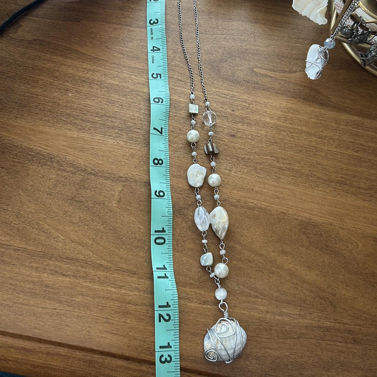 Handmade wire shell necklace! ☆ #handmade #shell... - Depop