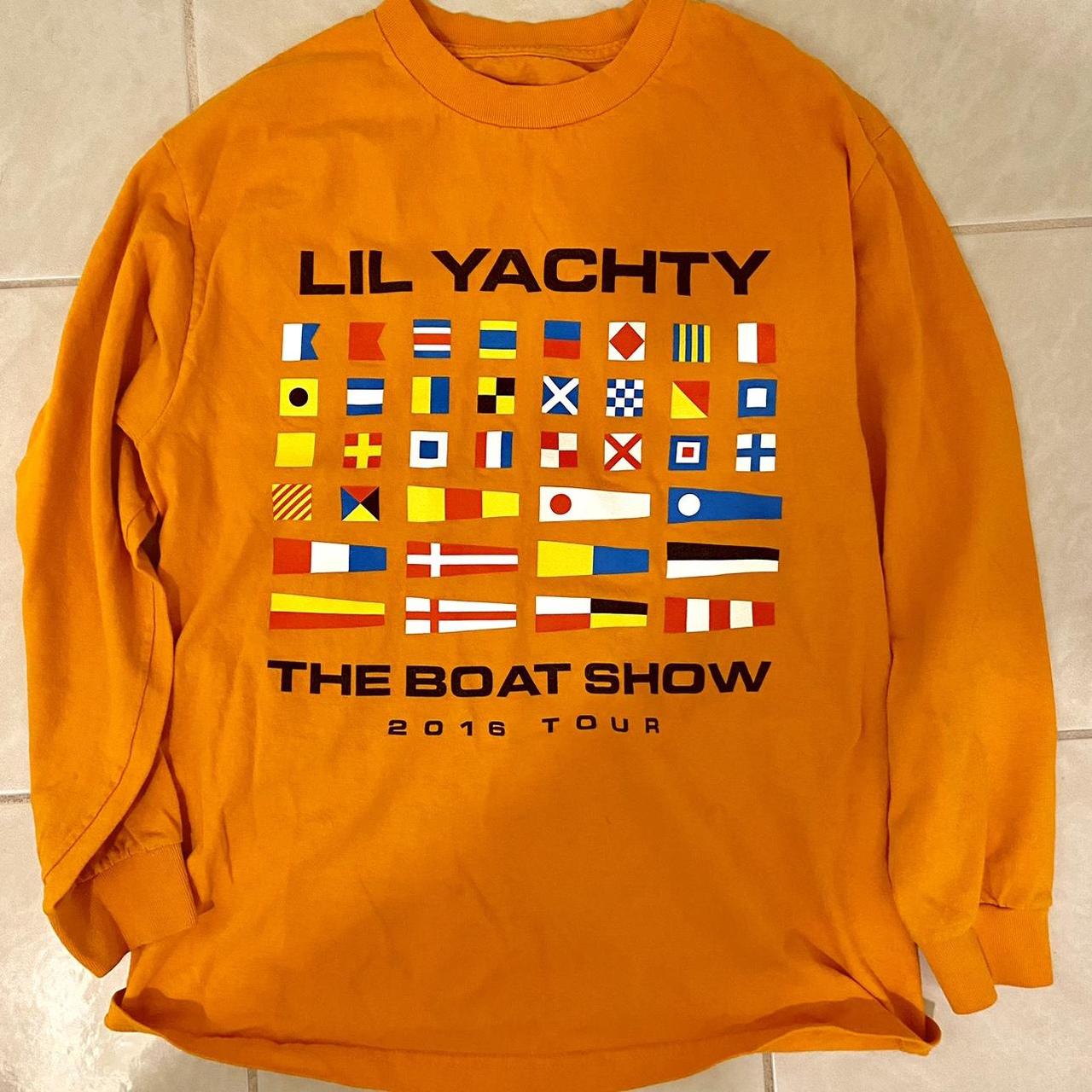 Lil Yachty Boat Show Tour Long Sleeve Size small - Depop
