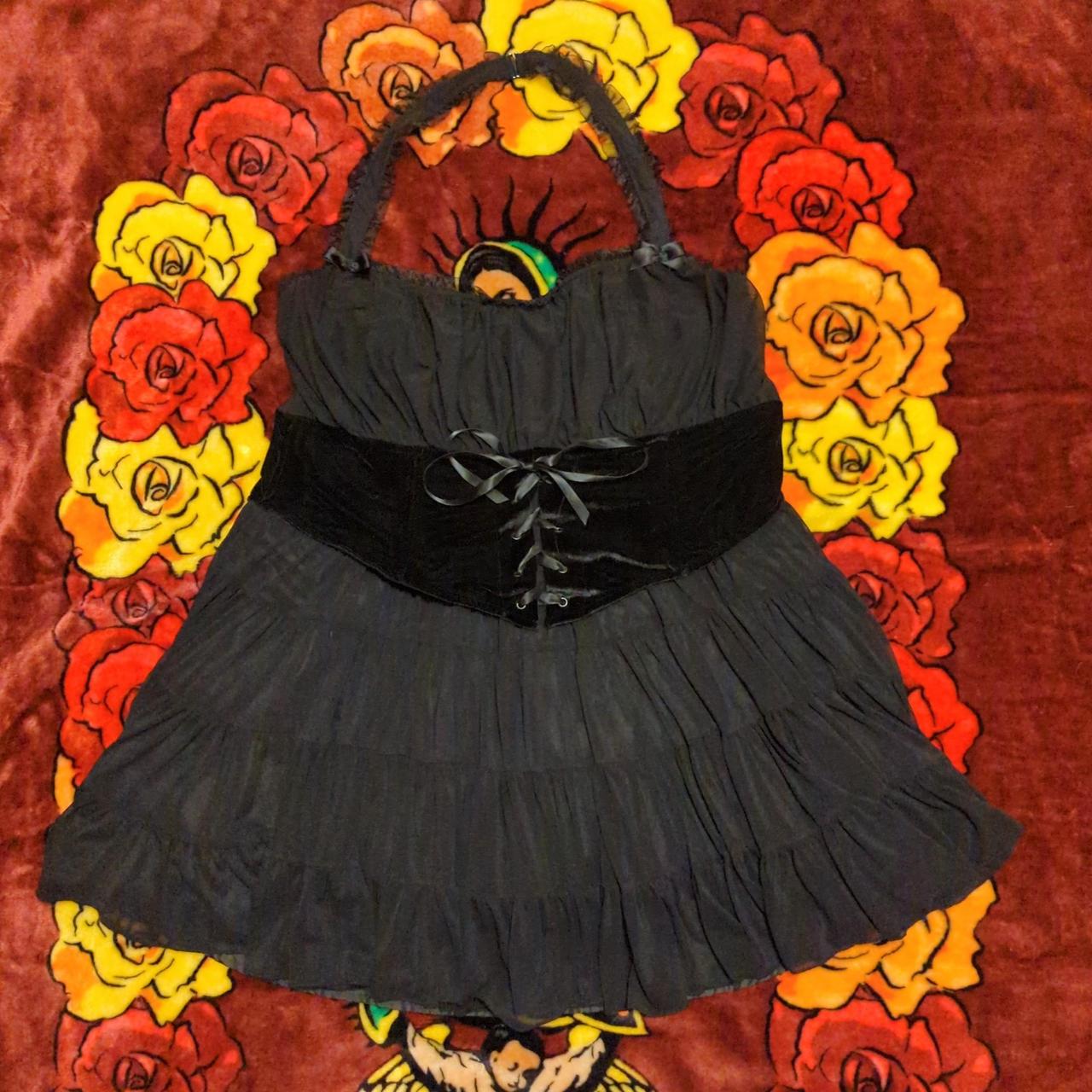 Gothic Kill Star mini corset dress 🕷️ Love this dress... - Depop