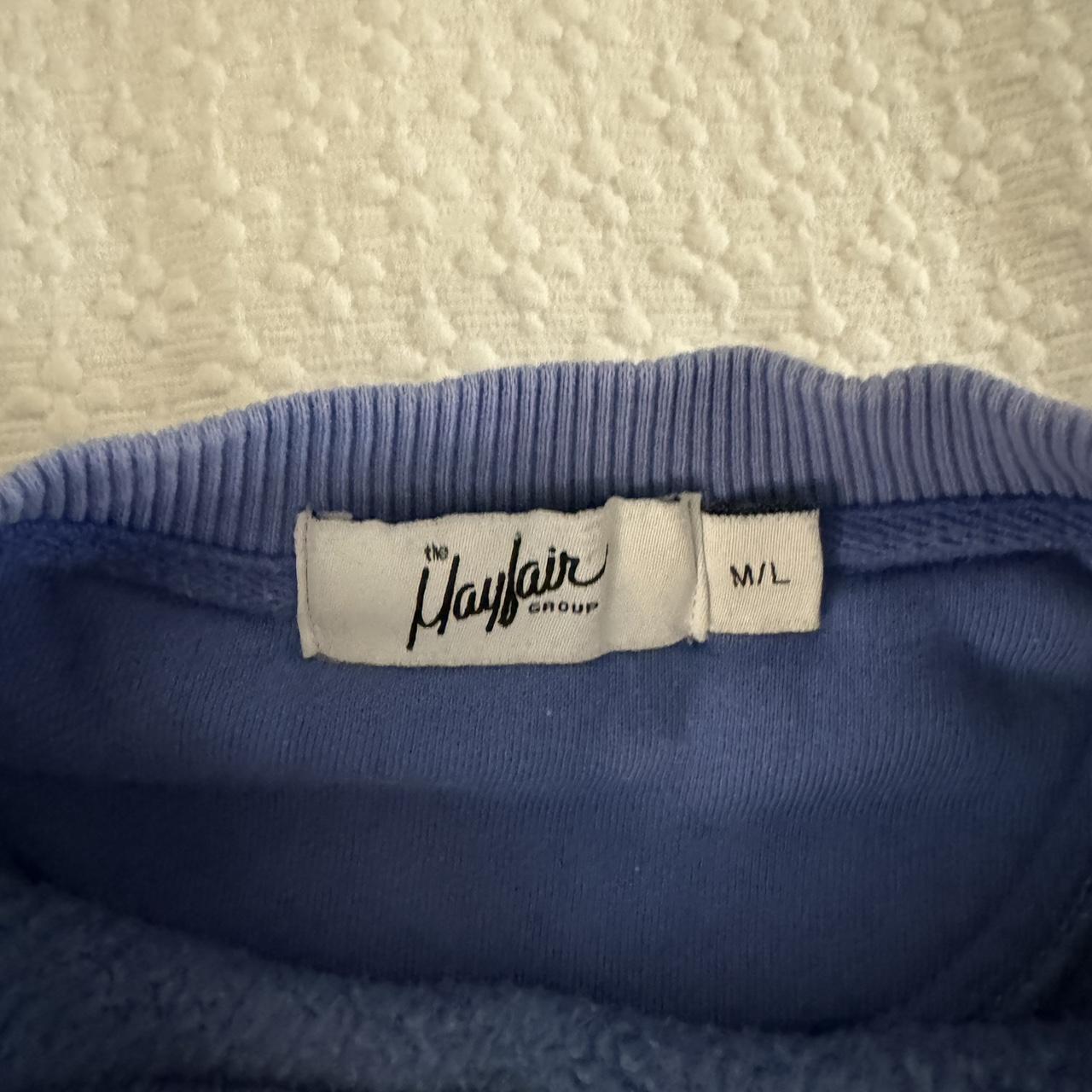 The Mayfair Group size M/L sweatshirt. Lightly worn. - Depop