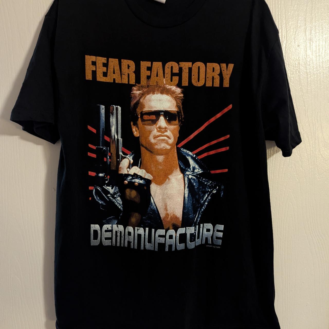 Fear Factory - The Terminator Size Large Used -... | Depop