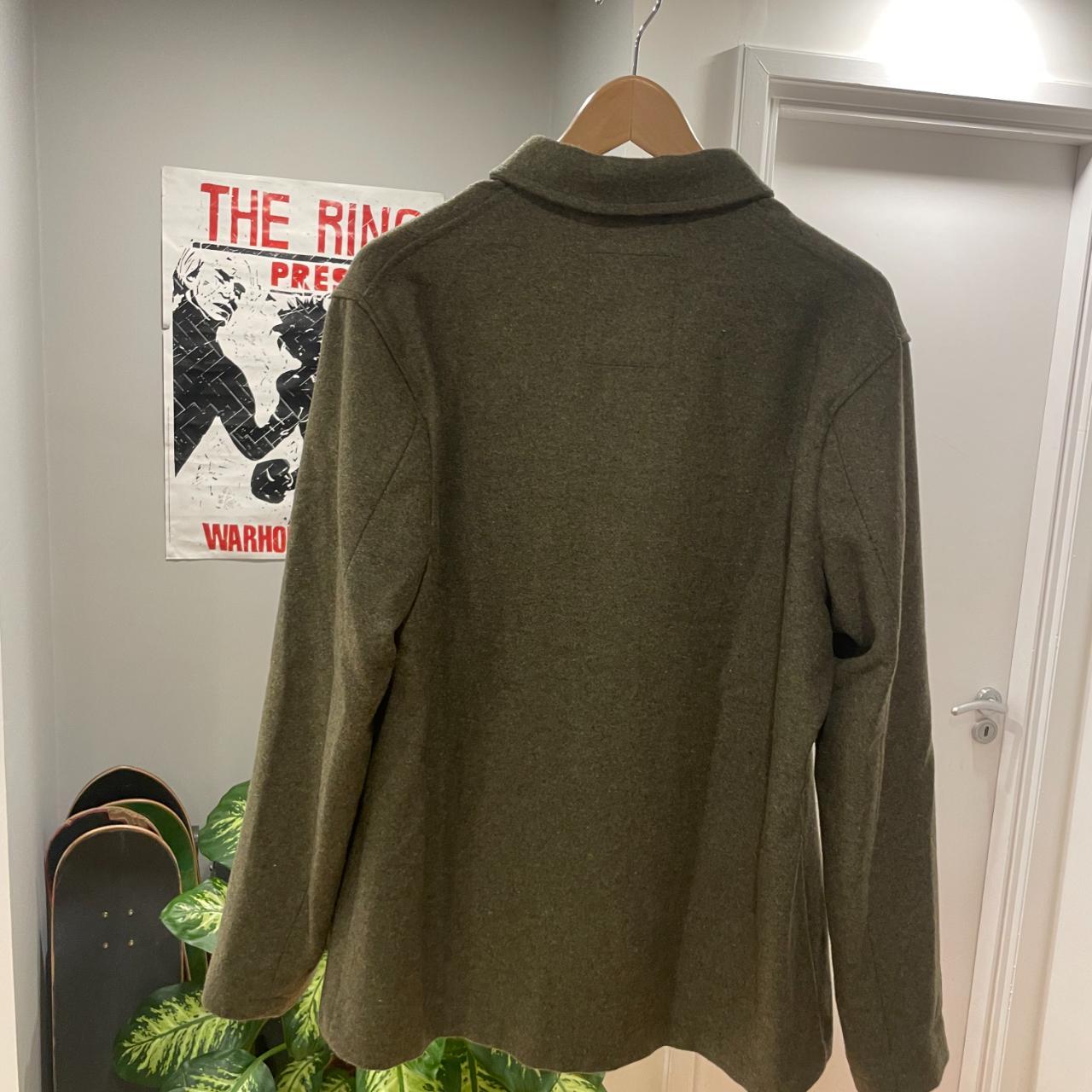 WEAR London Green Wool Jacket Size L Great Condition - Depop