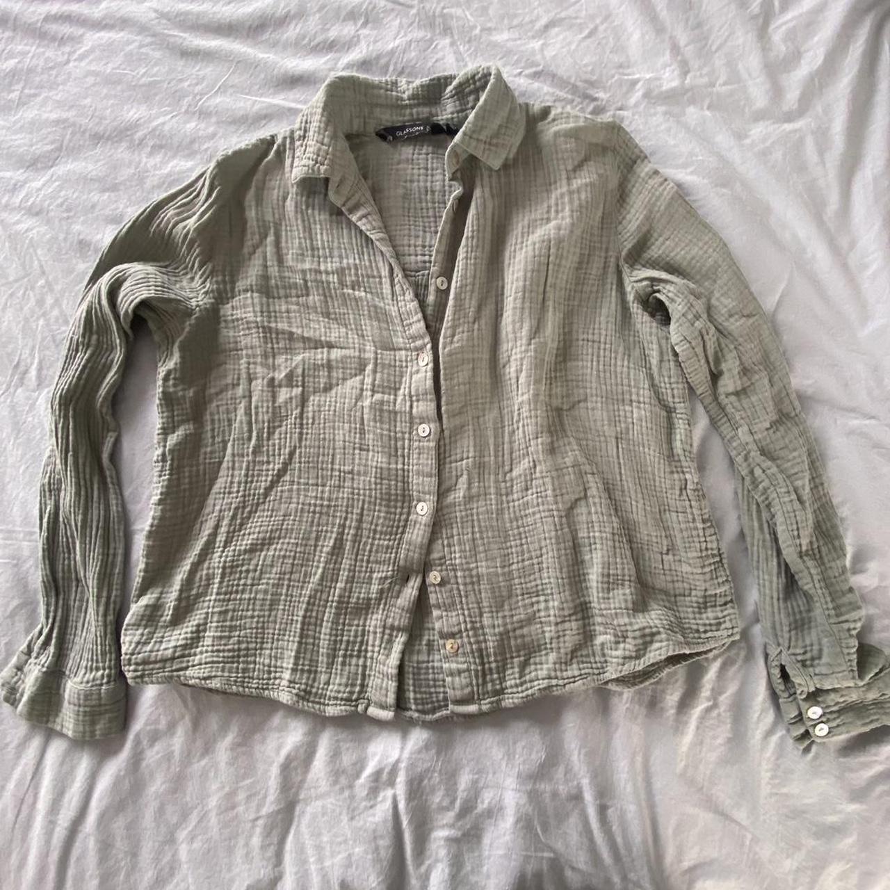 Green glassons shirt - Depop