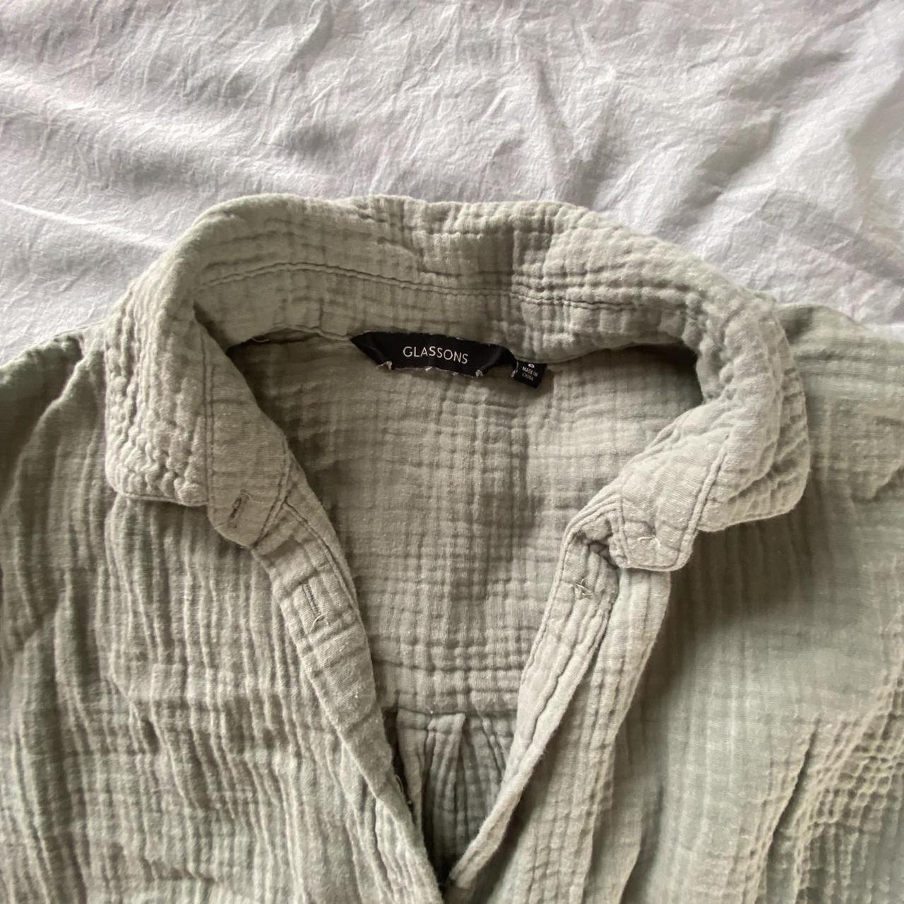 Green glassons shirt - Depop
