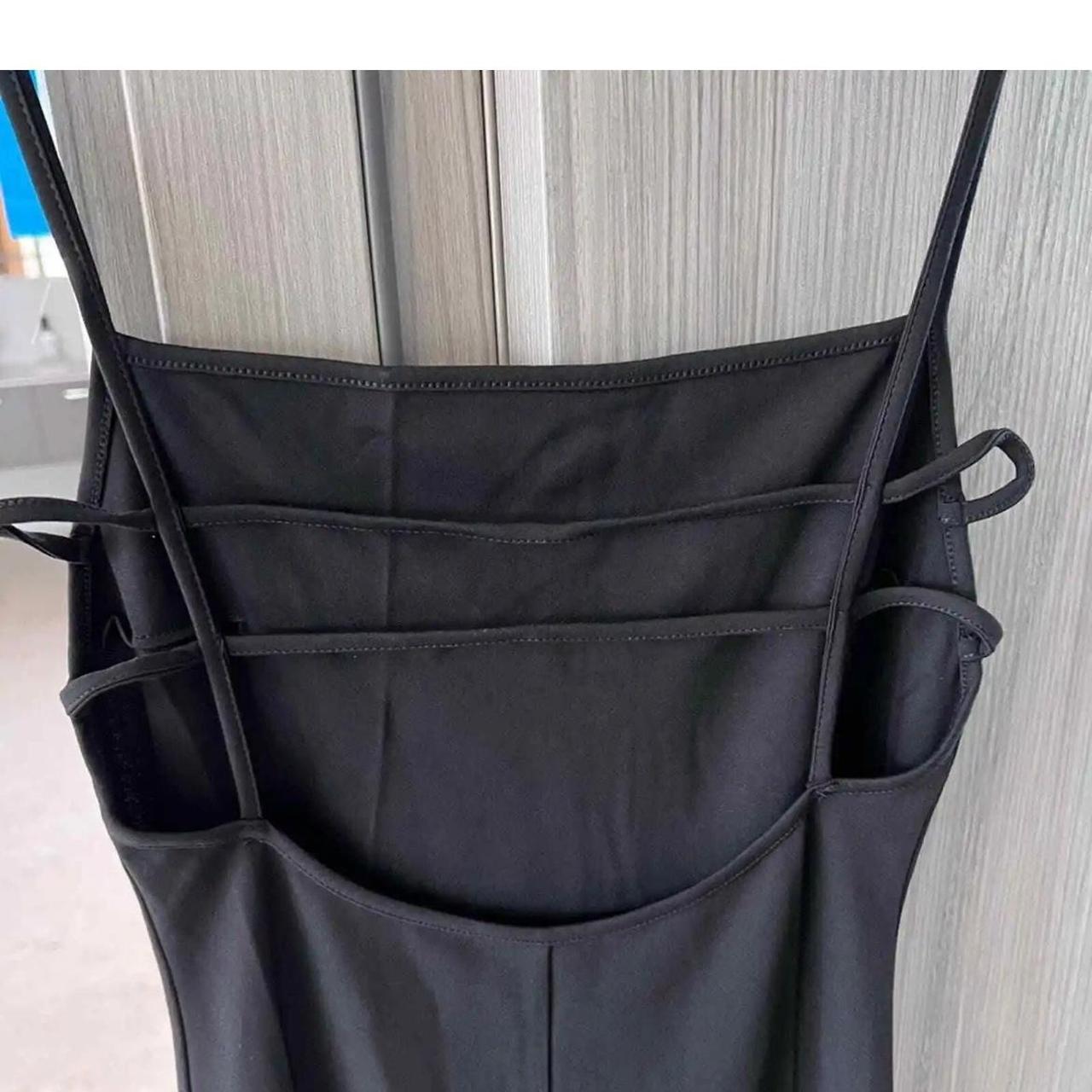 Parallel Lines Open Back Strap Size Medium Commense - Depop