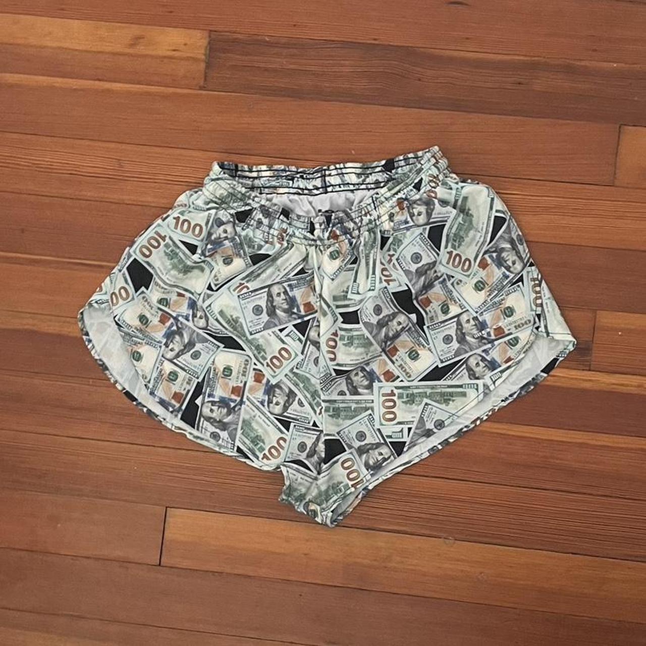 Small Men’s money print cross country shorts Also... - Depop