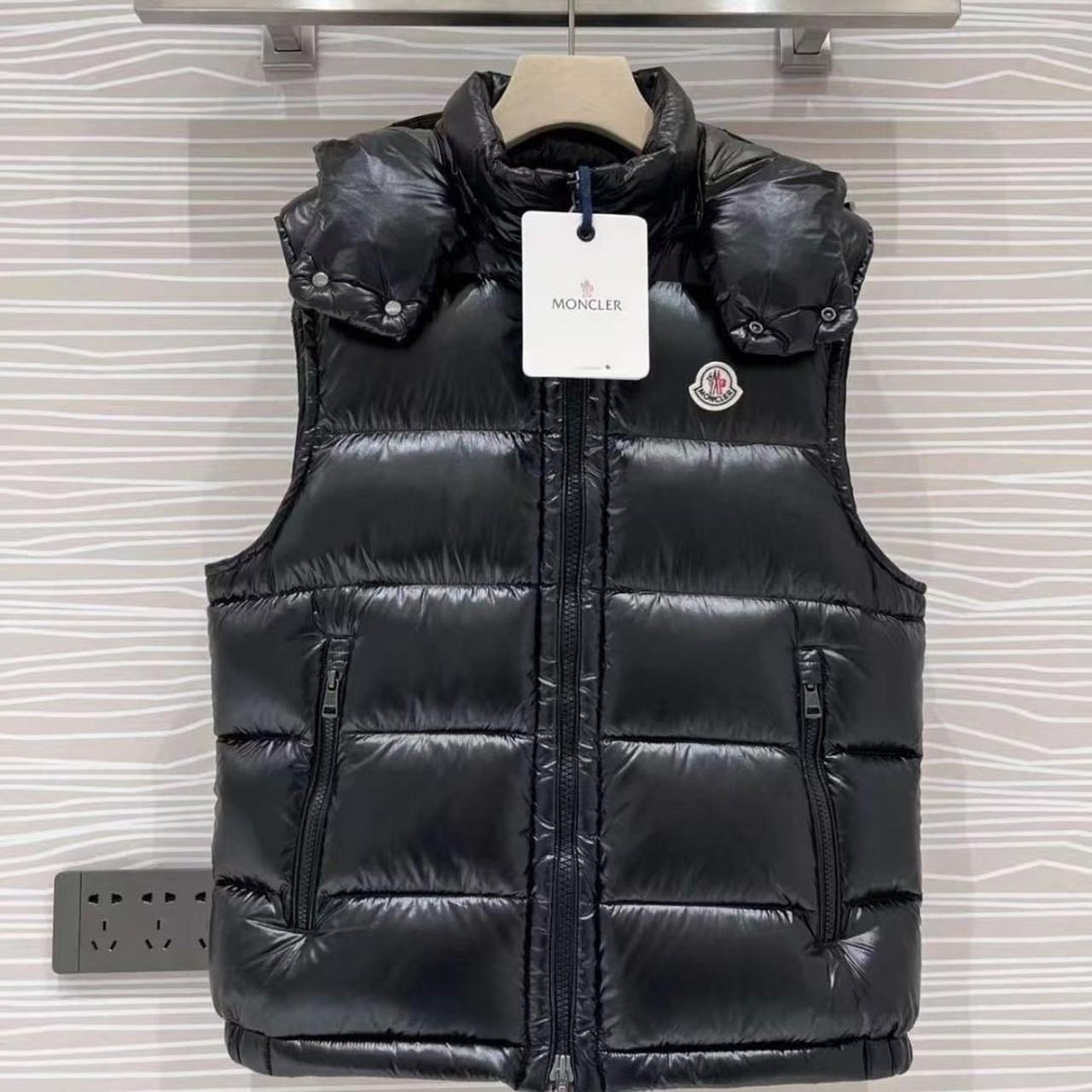 Moncler Maya Black Gilet/Body warmer: -all sizes in... | Depop