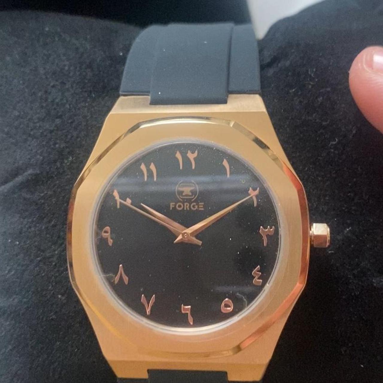 Forge Watch Beautiful rose gold Arabic dial watch... - Depop