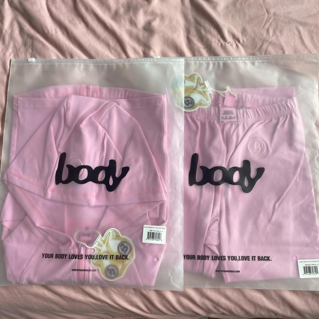 Body by Raven Tracy Body Basics Set in Cotton candy... - Depop