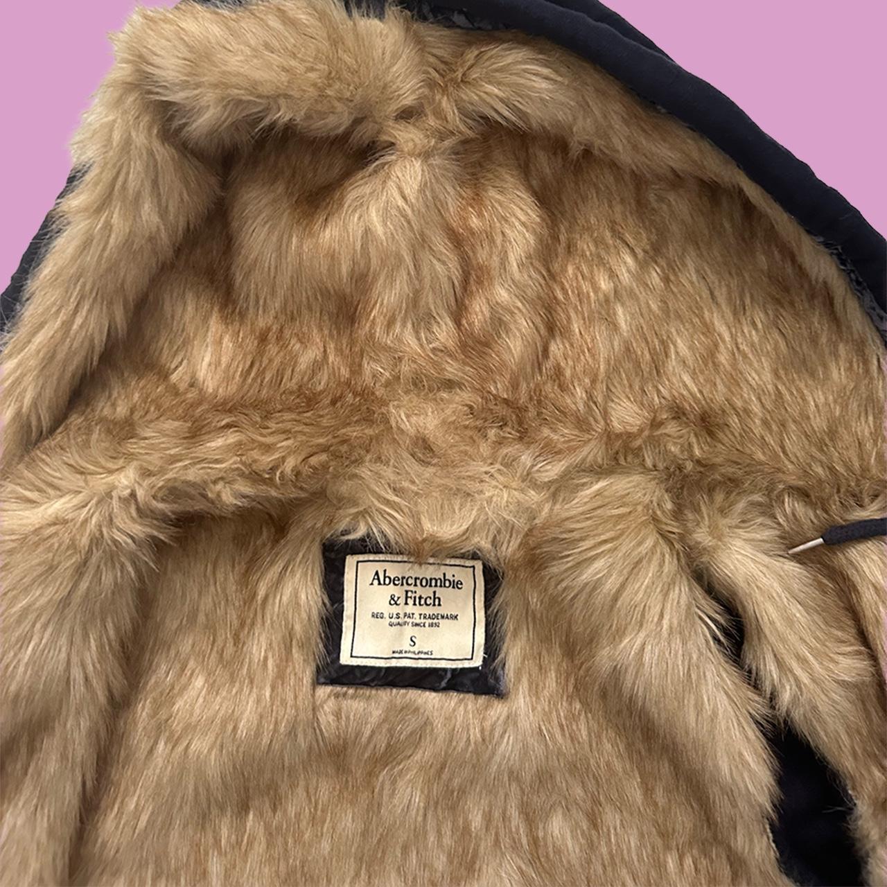 Vintage Abercrombie zip up hoodie jacket Interior... - Depop