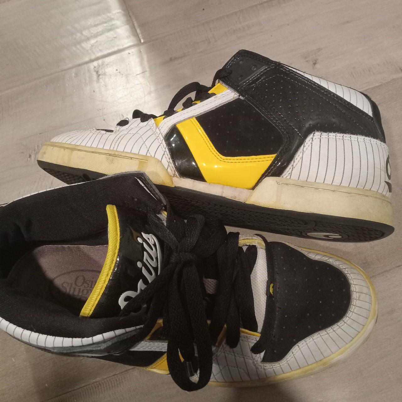 osiris slugger sneaker nyc mid top #y2k #skater #emo... - Depop