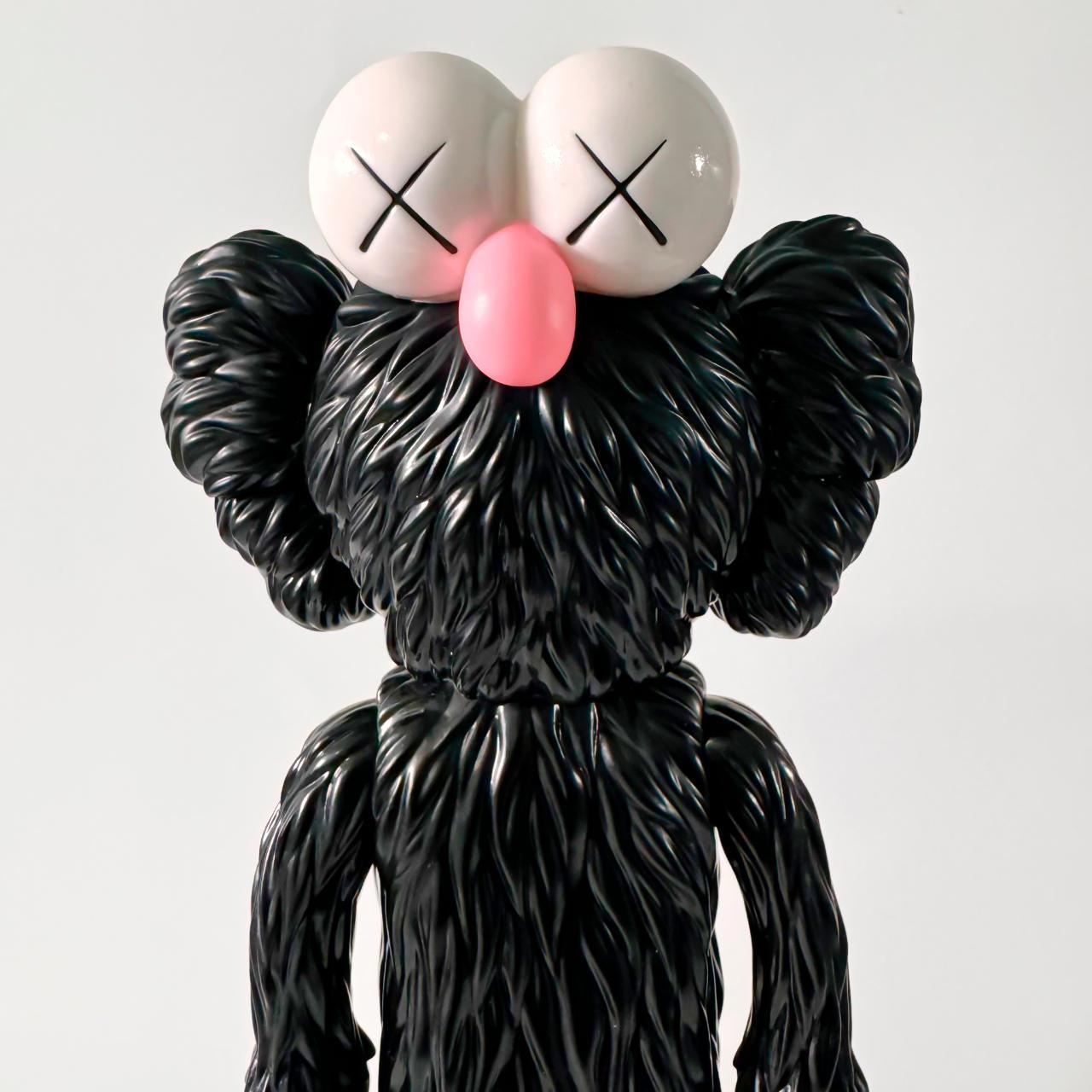 MEDICOM KAWS BFF BLACK Open Edition13" figure... - Depop