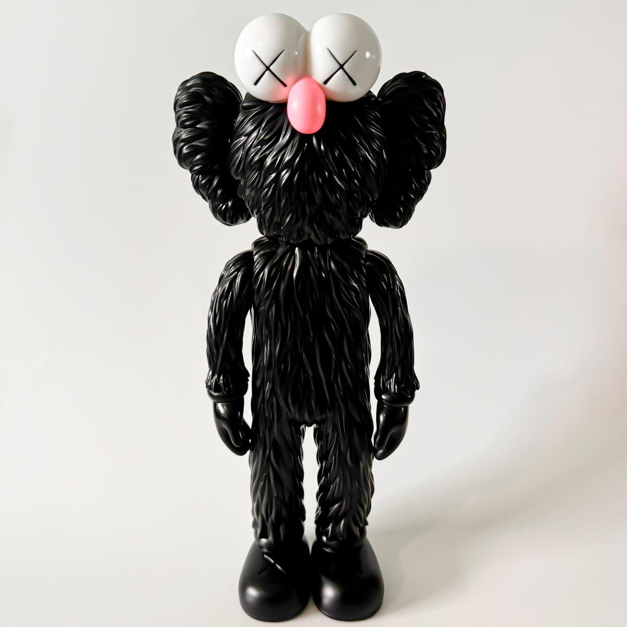 MEDICOM KAWS BFF BLACK Open Edition13" figure... - Depop