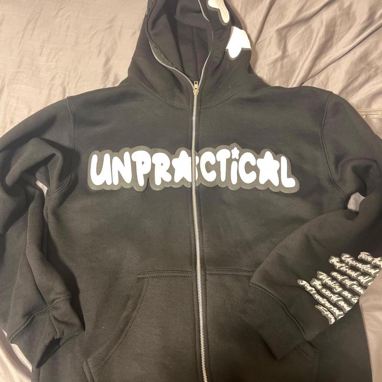 Unpractical zip up medium brand new - Depop