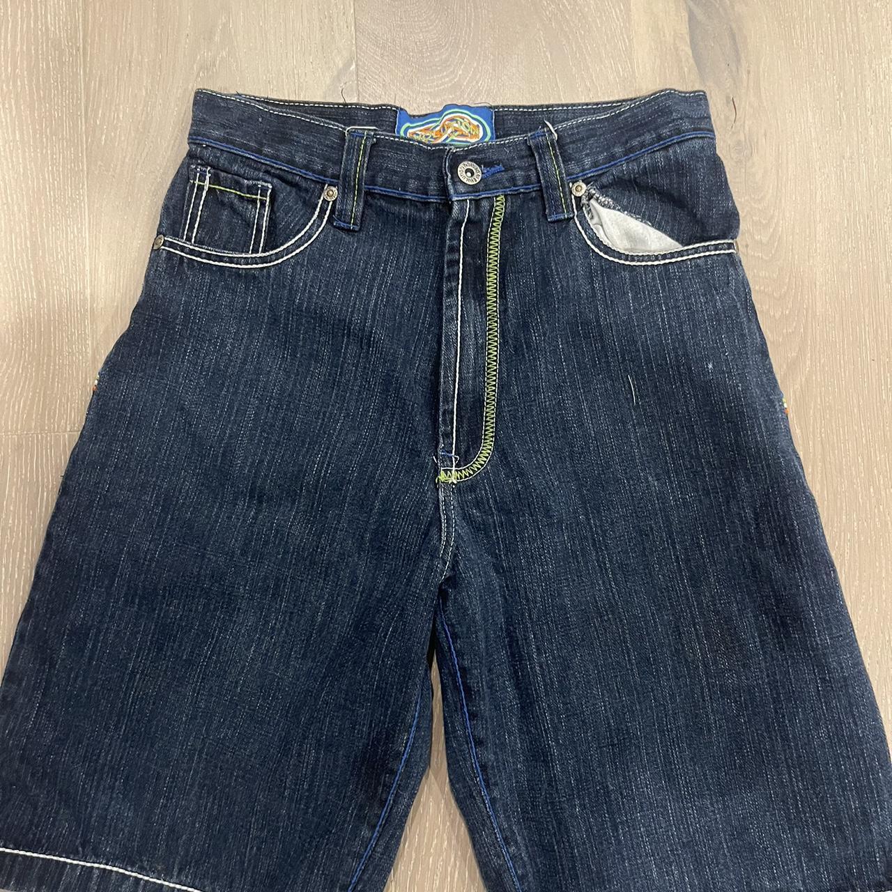 Evolution Jorts Did a little bit of stitching to fix... | Depop