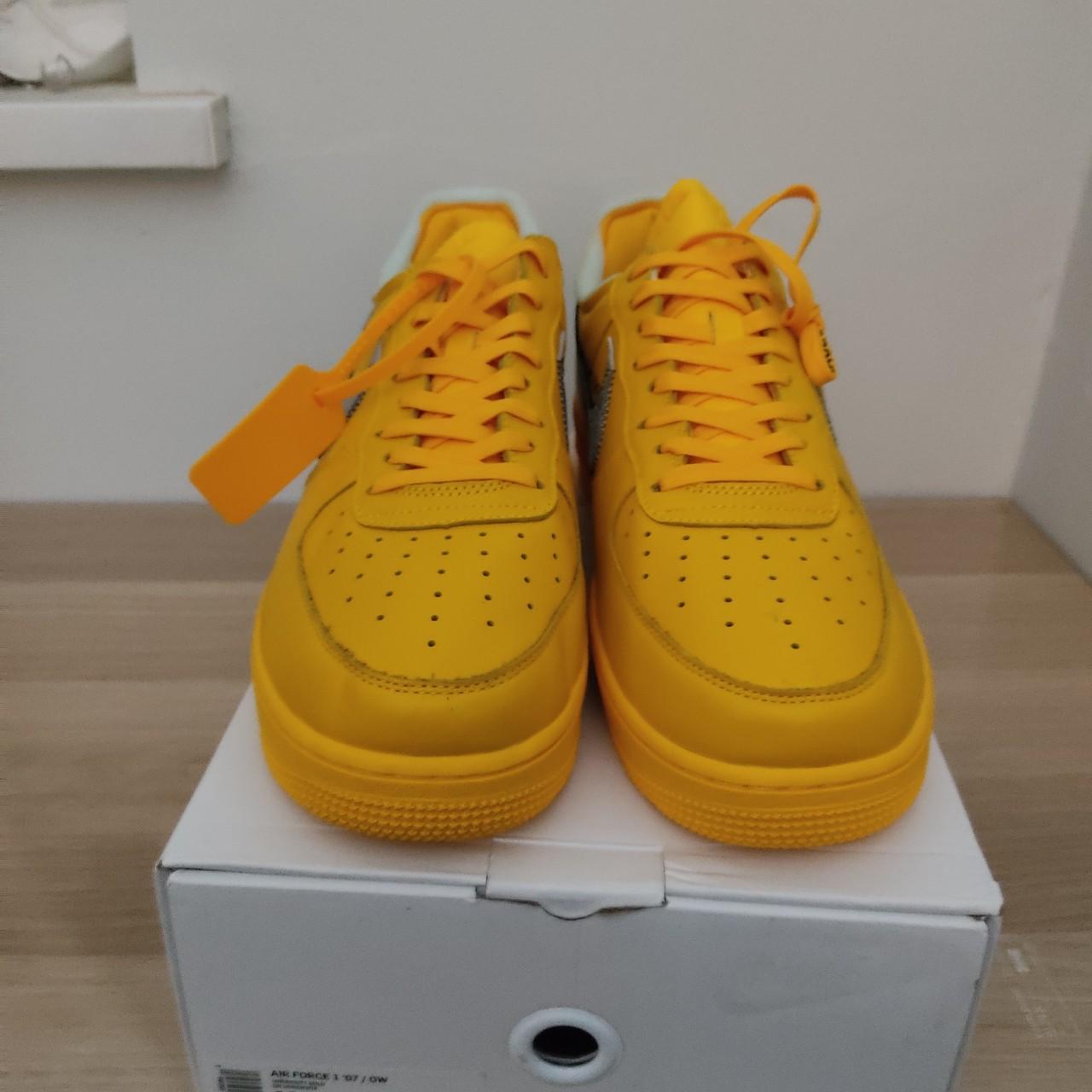 Nike Air Force 1 X Off-white Lemonade - Depop