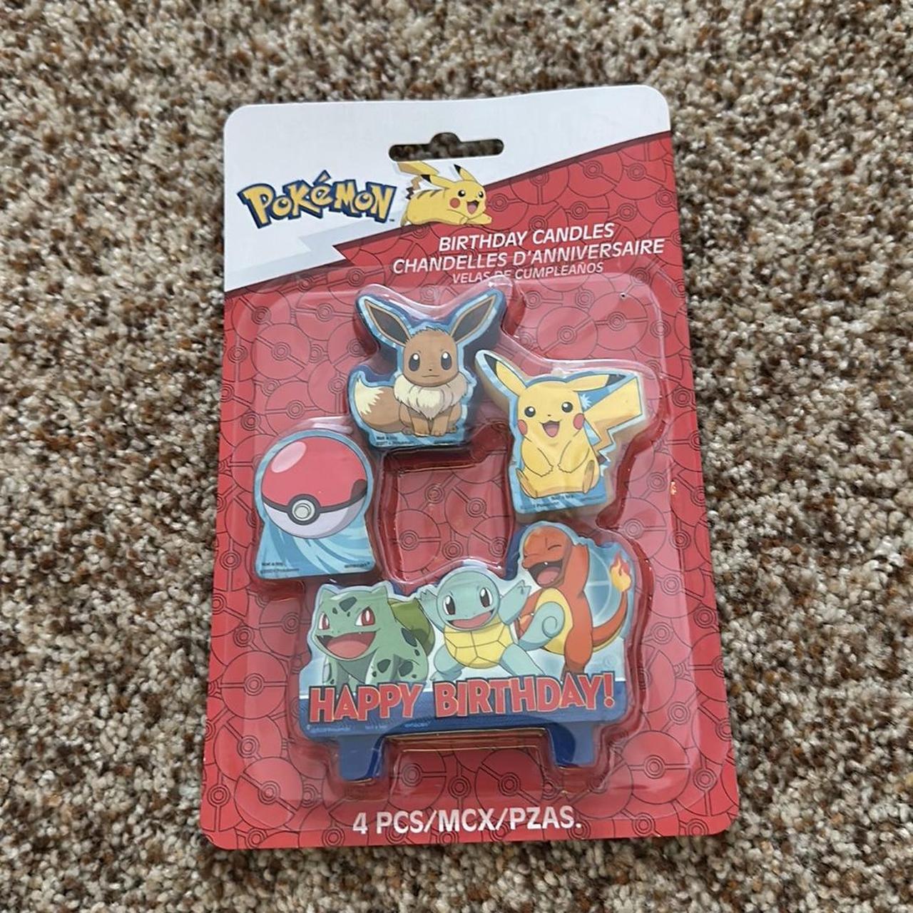 Pokemon birthday candles - Depop